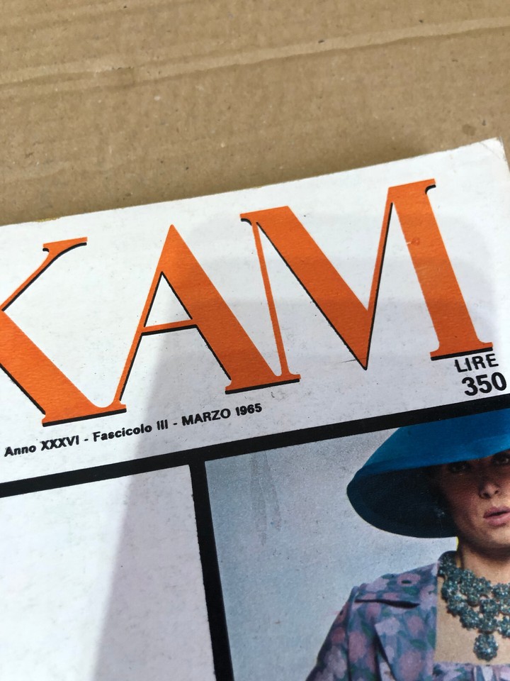 Magazine Rakam Monthly Of High Moda And Craft Wellington Anni '60 Sew ...