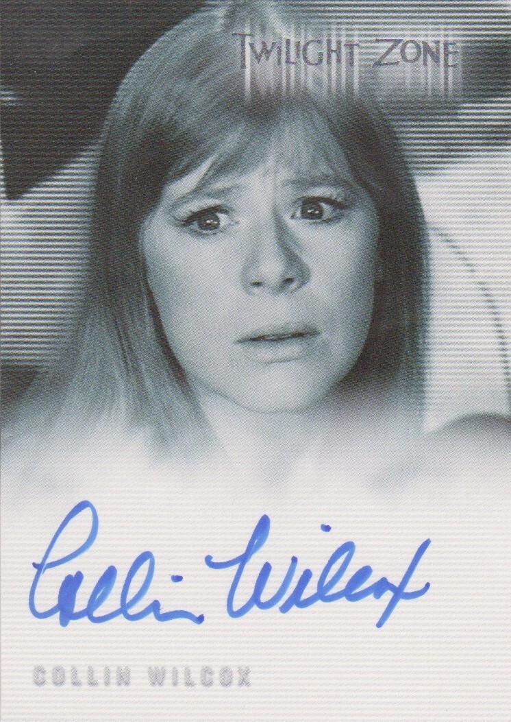 2005 TWILIGHT ZONE SERIES 4 COLLIN WILCOX AS MARILYN CUBERLE AUTOGRAPH ...