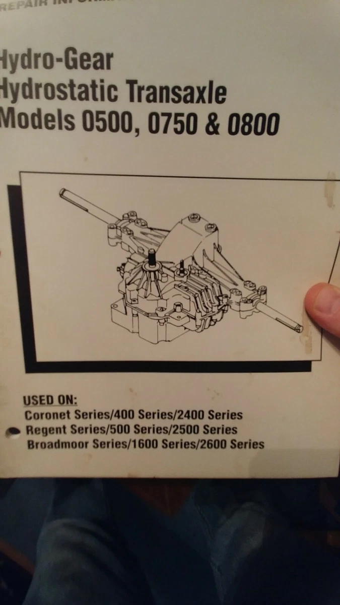 Simplicity Coronet Repair Manual