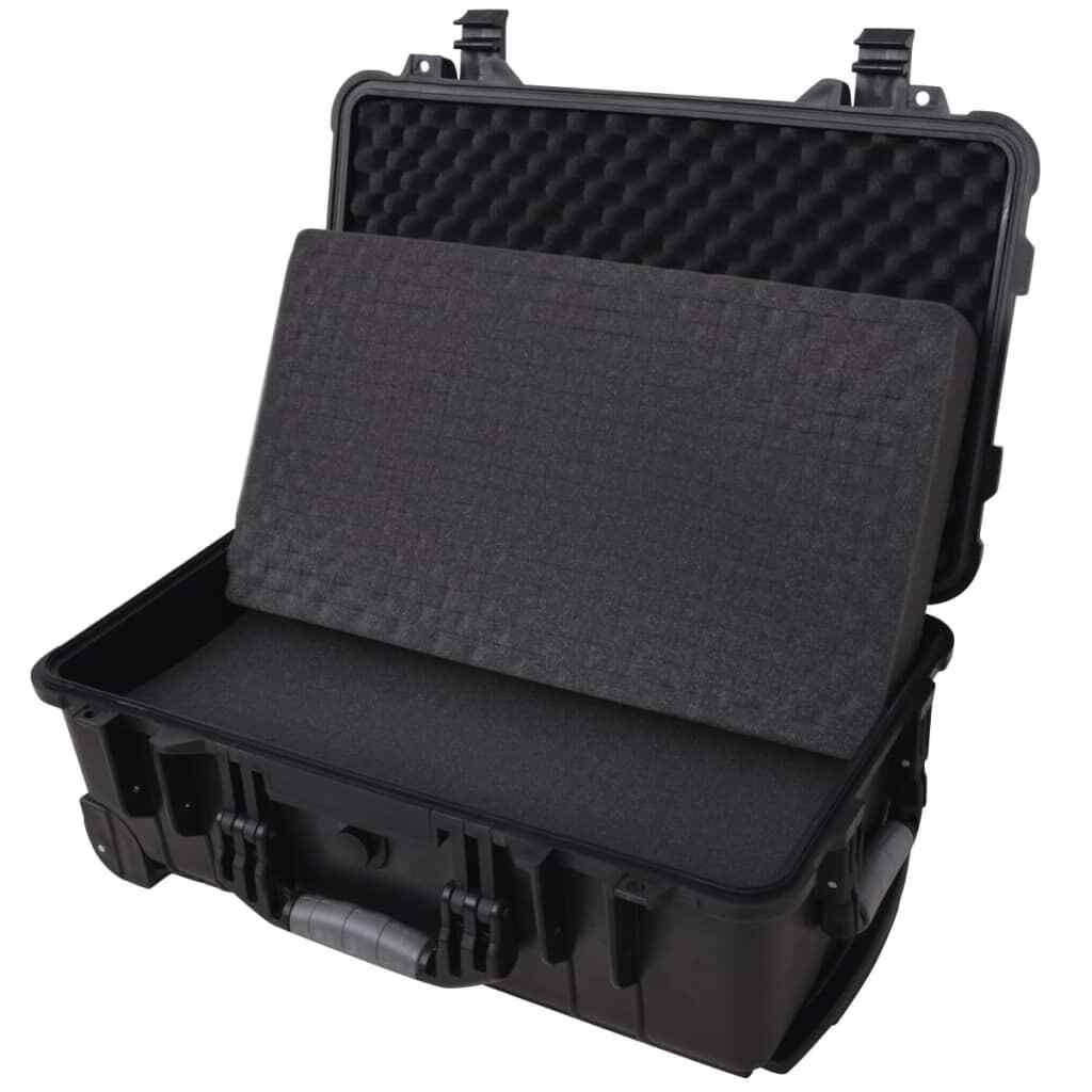 Portable Tool Box Trolley Equipment Storage Case With Wheels Telescopic ...