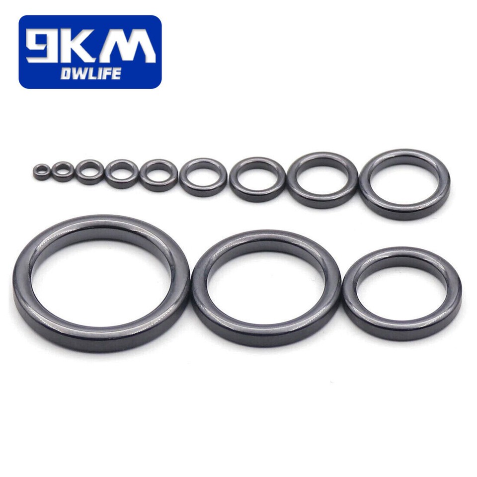 9KM Fishing Rod Ceramic Guide Ring Fishing Rod Repair Kit Rod Building ...