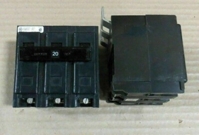 NEW Eaton/Cutler Hammer BAB BAB3020 3 Pole 20 Amp 240V Circuit Breaker ...