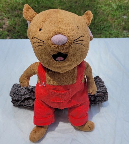 Vintage 1985 Mouse Plush With Red Overalls Give A Mouse A Cookie | eBay