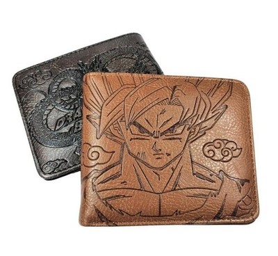 Dragon Ball Z DBZ Wallet PVC Goku Vegeta Anime Men Gift UK Seller Brand ...