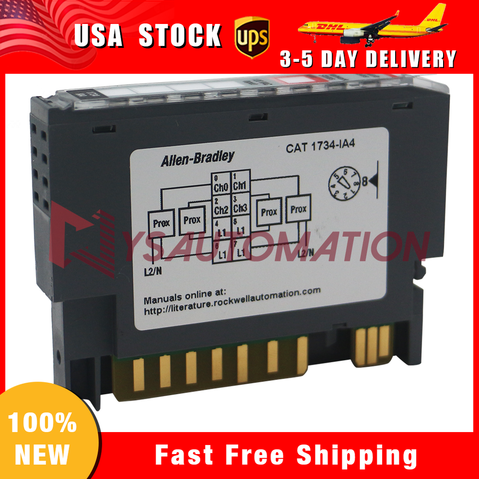 Allen Bradley 1734-IA4 POINT I/O 4 Point Digital Input Module New ...