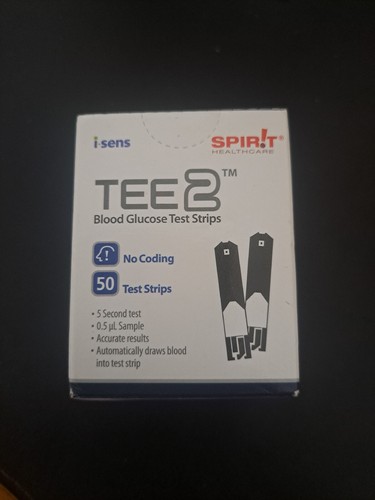 Spirit+Tee2+Blood+Glucose+Diabetic+Test+Strips+-+386-3792-2 for sale ...