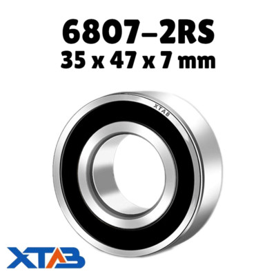 6807-2RS Deep Groove Ball Bearing Premium Quality - 35 x 47 x 7 mm | eBay