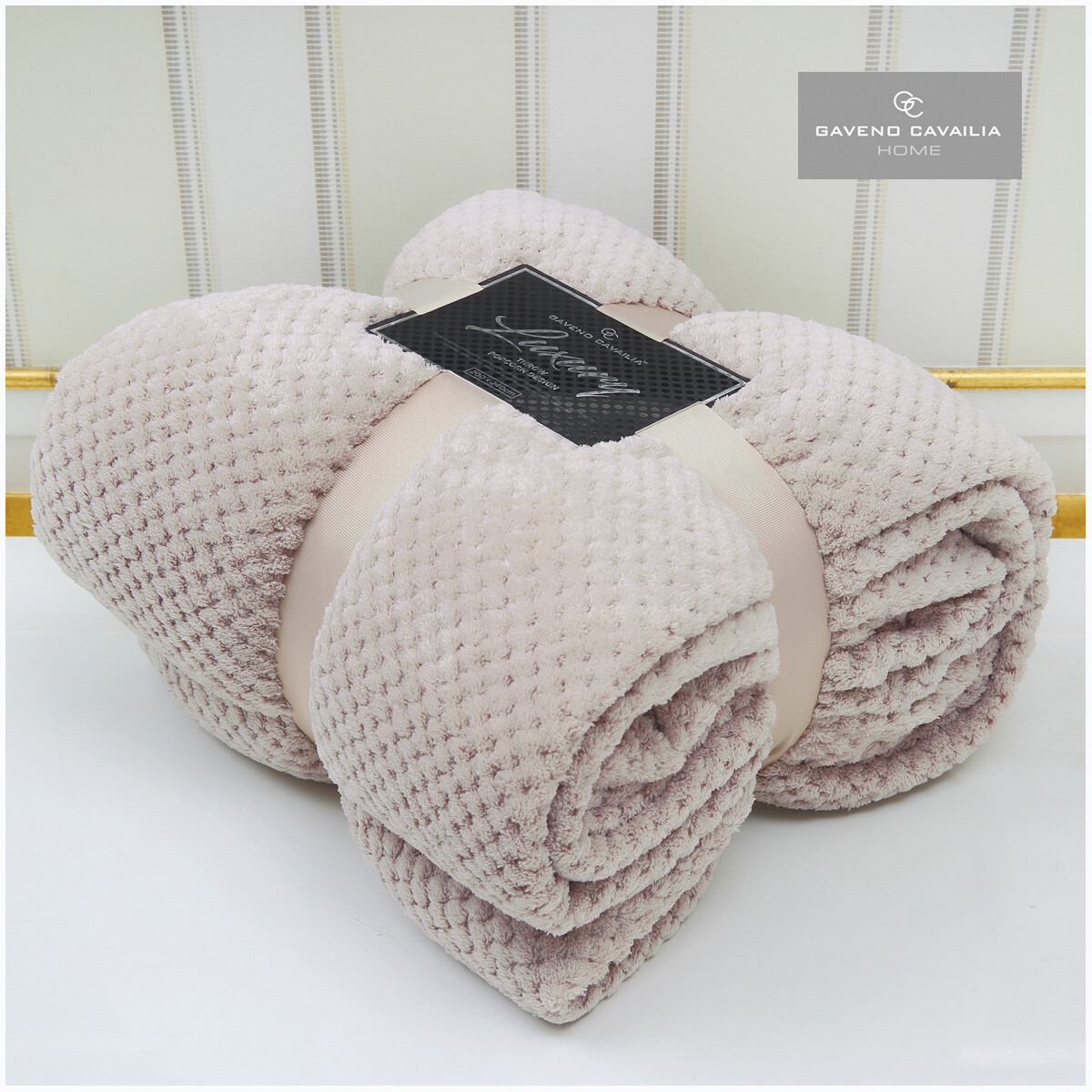 Luxury Popcorn Throws Double & King Size Cuddly Cosy Warm Blanket For ...