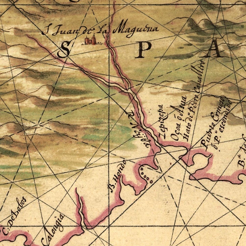 Map Hispaniola (Haiti & Dominican Republic) & Puerto Rico by ...