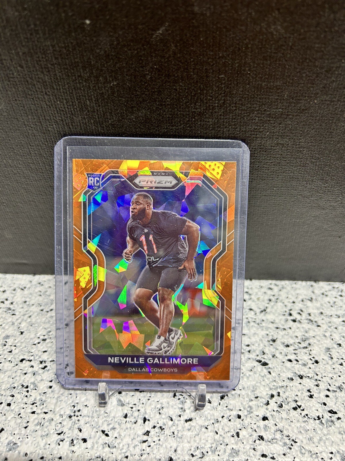 2020 Panini Prizm - Rookie Orange Ice Prizm #338 Neville Gallimore (RC ...