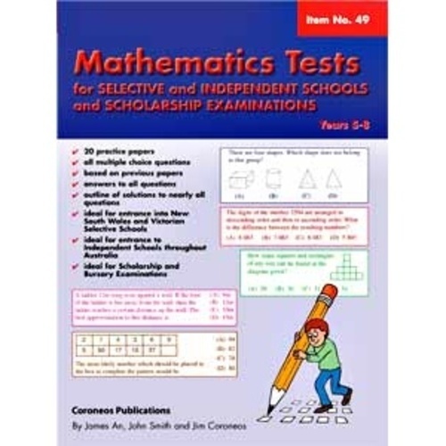 Mathematics Tests for Selective Schools Years 5-8 | eBay