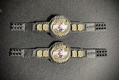 Boss Fight Studios MLW World Tag Team Championship Belt SET WWE AEW 1/ ...