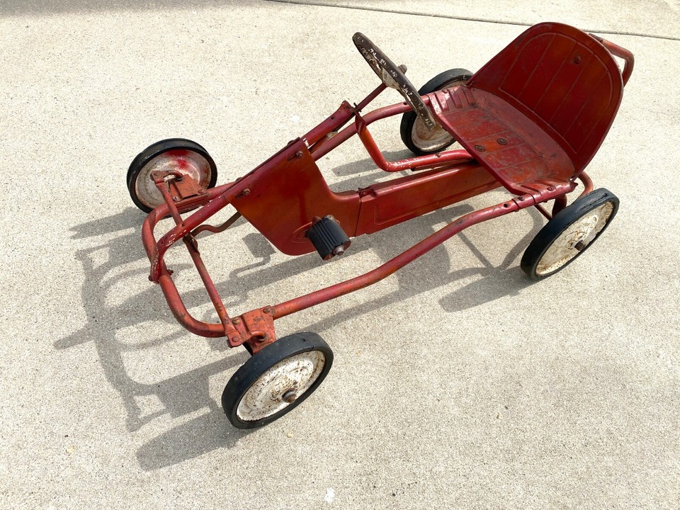 Murray Super Tot Rod 1960 era pedal car good mechanical working ...