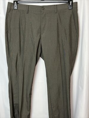 English Laundry Knight Bridge Brown Plaid Dress Pants Size 36 x 30 | eBay