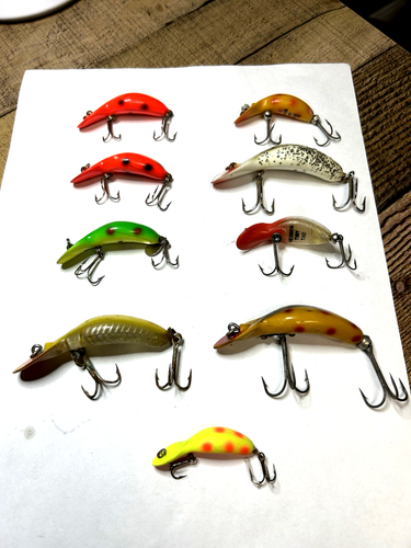 Vintage Lot Of 9 Headon Clatter Tad & Tadpolly's Lures Nice Condition | eBay