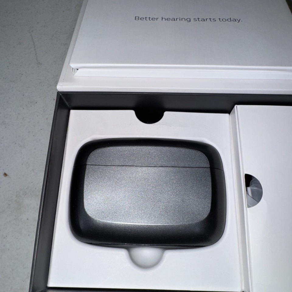 Jabra Enhance Select 500 OTC Hearing Aids Sparkling Silver READ ...