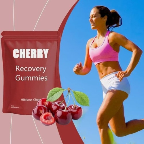 & Energy Boost Cherry Recovery Gummies, - Muscle Recovery Hibiscus ...