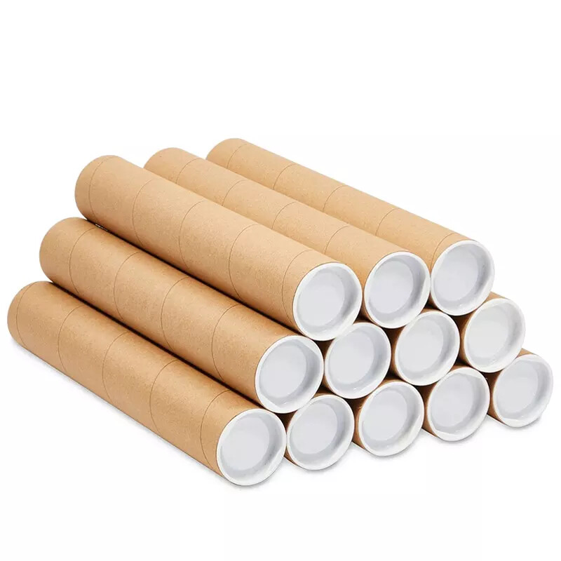 Postal Tube & End Caps Cardboard A0/A1/A2/A3/A4 50.5MM + 75.5MM | eBay UK