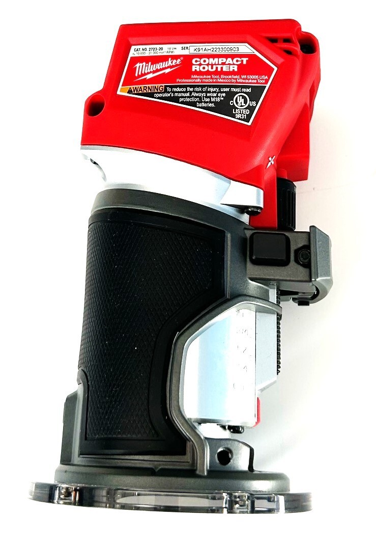 Milwaukee M18 Fuel 2723-20 Cordless Compact Router - Black for sale ...