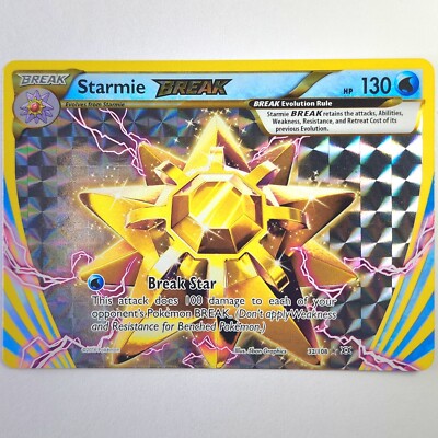 Pokémon TCG Starmie BREAK 32/108 XY Evolutions | eBay
