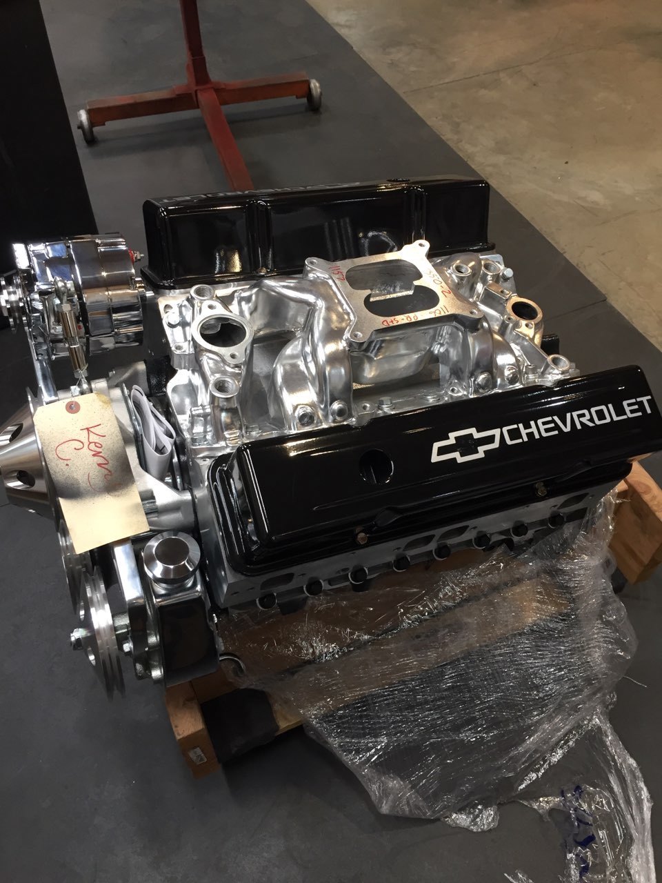 383 F STROKER CRATE ENGINE MOTOR 485HP ROLLER TURNKEY PROSTREET OPTION ...