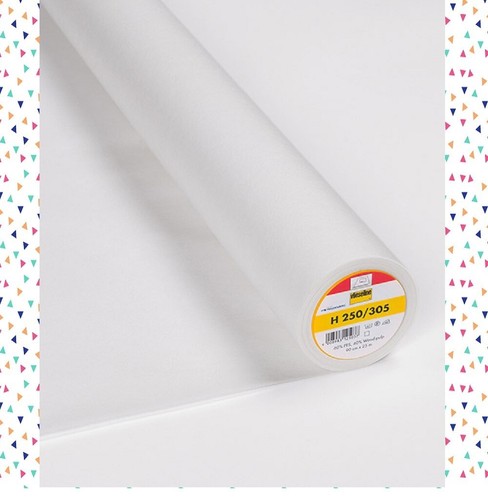 Vlieseline Fusible Interfacing H250/305 Medium to Heavy Weight Iron On ...