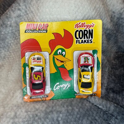 Vintage Kelloggs Corn Flakes Mini Car Collection Set of 2, 1995 | eBay