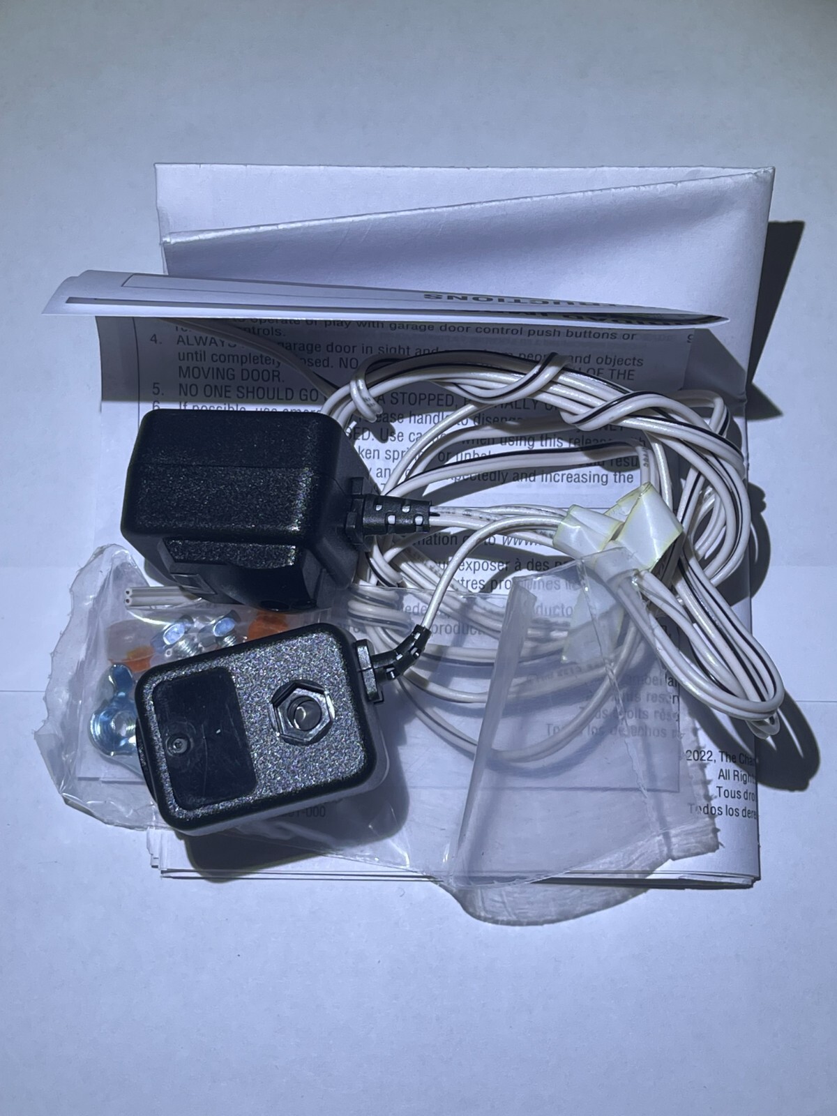 Liftmaster 041-0136 Safety Photo Sensor Kit MyQ Belt/Chain Drive ...