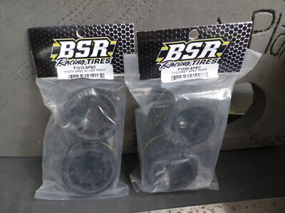 BSR 1/10 (2) F1013-spec silver front (2) F1008-spec grey rear BSR ...