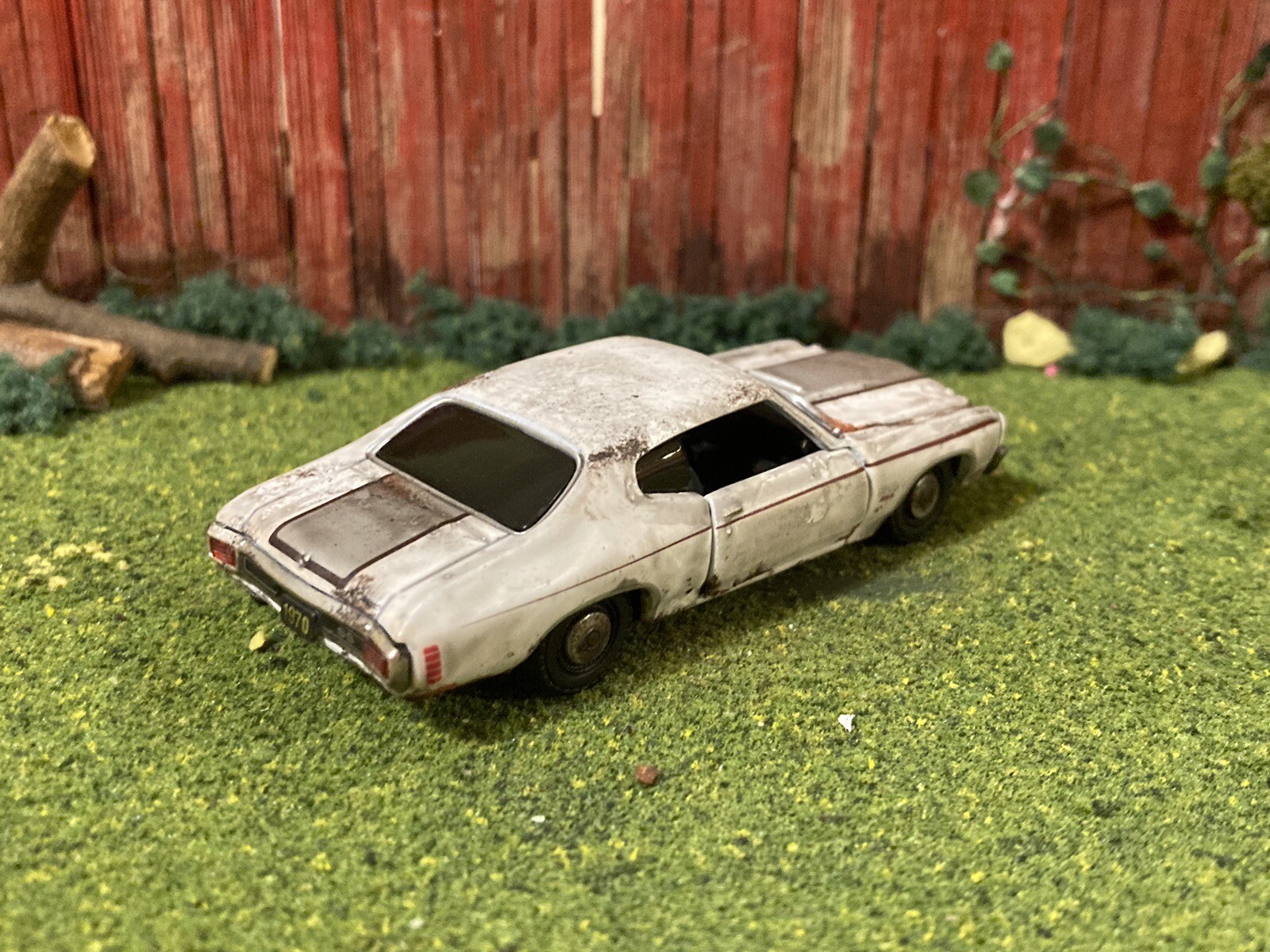 1970 Chevy Chevelle Rusty Weathered Custom 1/64 Diecast Barn Find ...