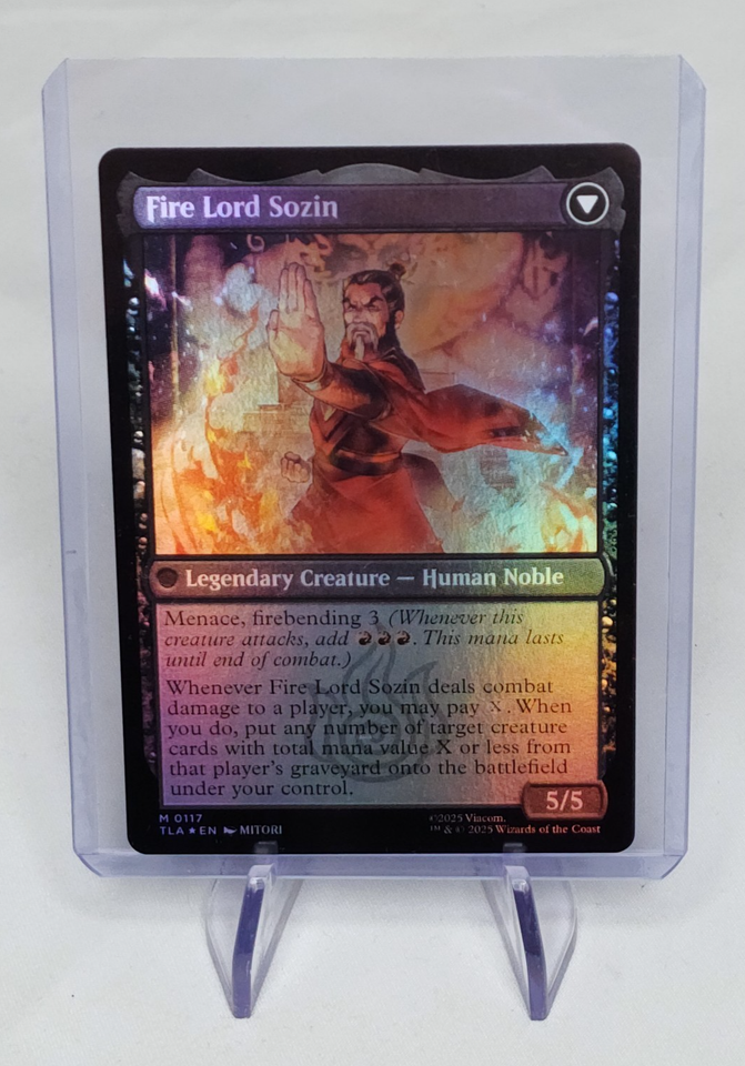 The Rise Of Sozin/Fire Lord Sozin – Foil - Mythic Rare - #117 – NM ...