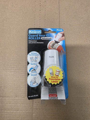 Kespon Plus Guard Your ID Stamp Roller Information Blocker 1" Roller ...