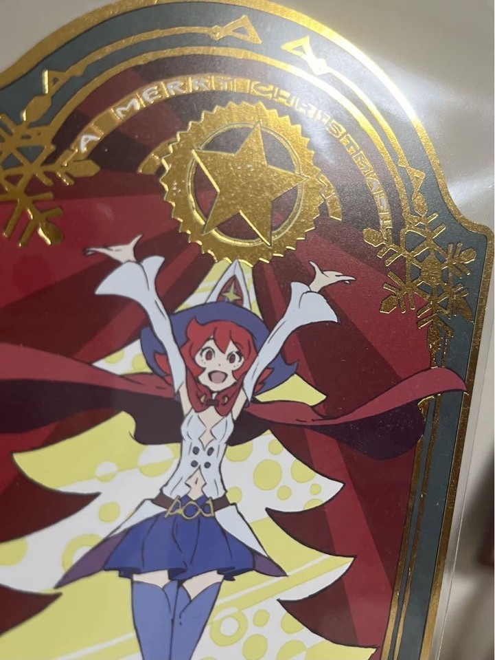 Little Witch Academia Chariot Card Christmas Yusuke Yoshigaki Limited ...