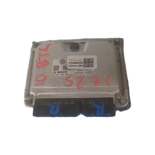 2010 VOLKSWAGEN BEETLE 07K-906-032CM ENGINE CONTROL MODULE PCM ECM ECU ...