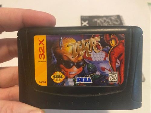 Tempo Sega Genesis 32X Manual Included Very Rare | eBay