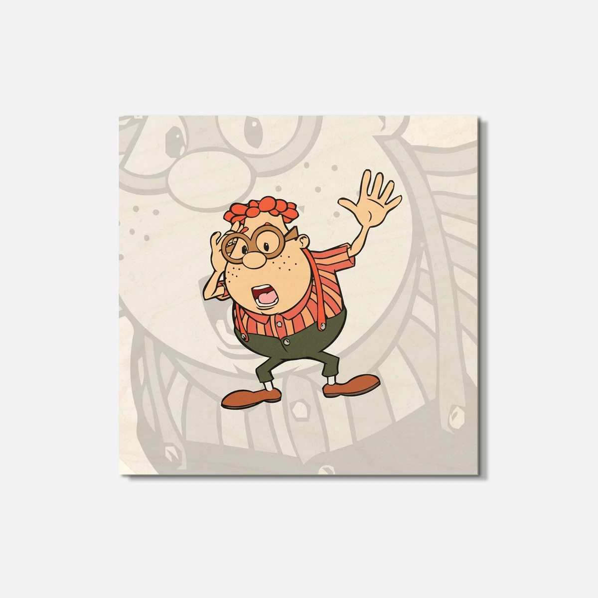 Jimmy Neutron Carl Square D