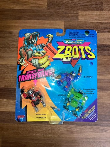 Micro Machines Z-Bots Robot Machines 3-Pack Set - New | eBay