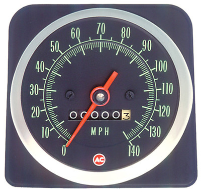 69 Camaro 140 MPH Calibrated Speedometer Assembly | eBay