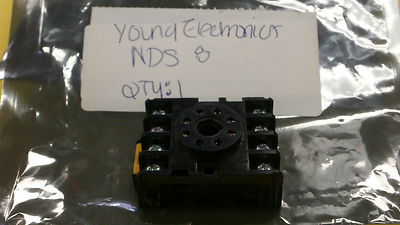 Young Electronics NDS8 Used Relay Socket/Base | eBay