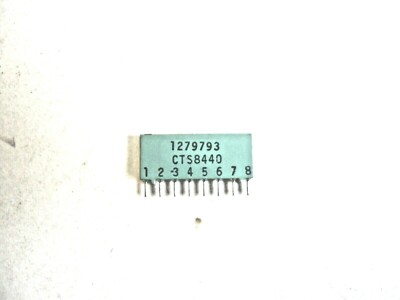 900 Ohm 8 Pin SIP (single inline package) Resistor (New Old Stock)(QTY ...