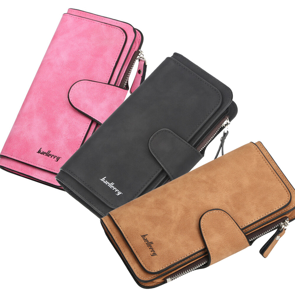 Women Bifold Wallet Long Clutch Pocket Credit Card Holder Purse Handbag ...