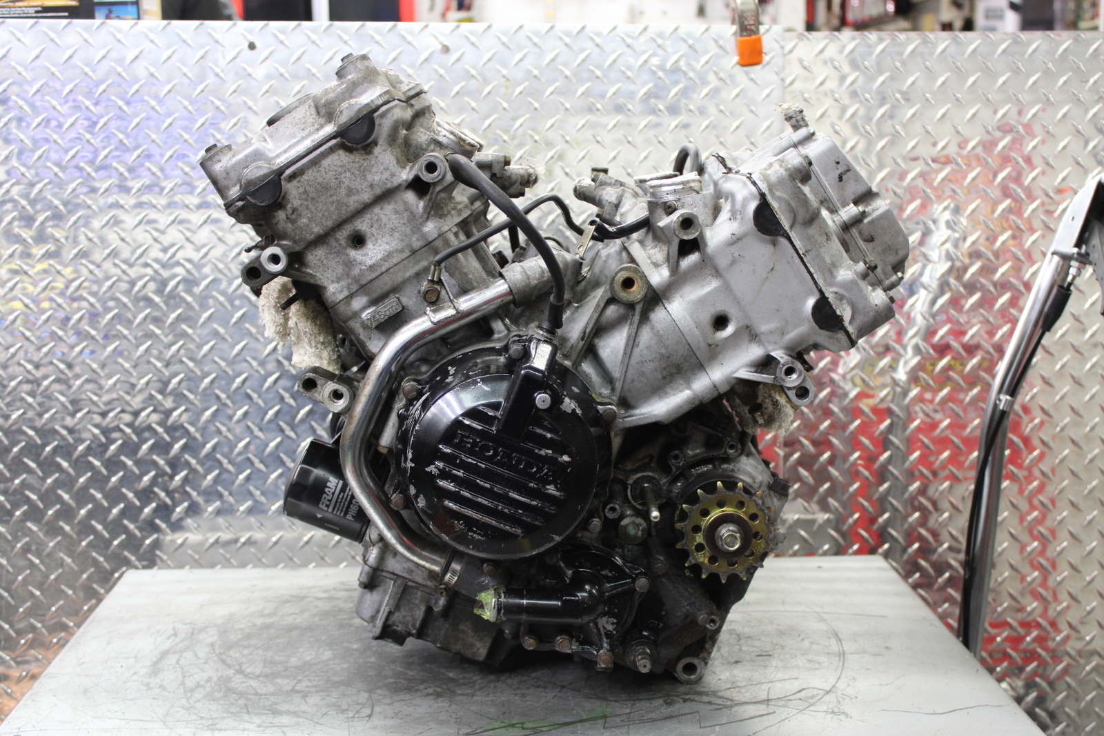 1990 HONDA INTERCEPTOR 750 VFR750F ENGINE MOTOR 16,620 ODO RUN VIDEO | eBay