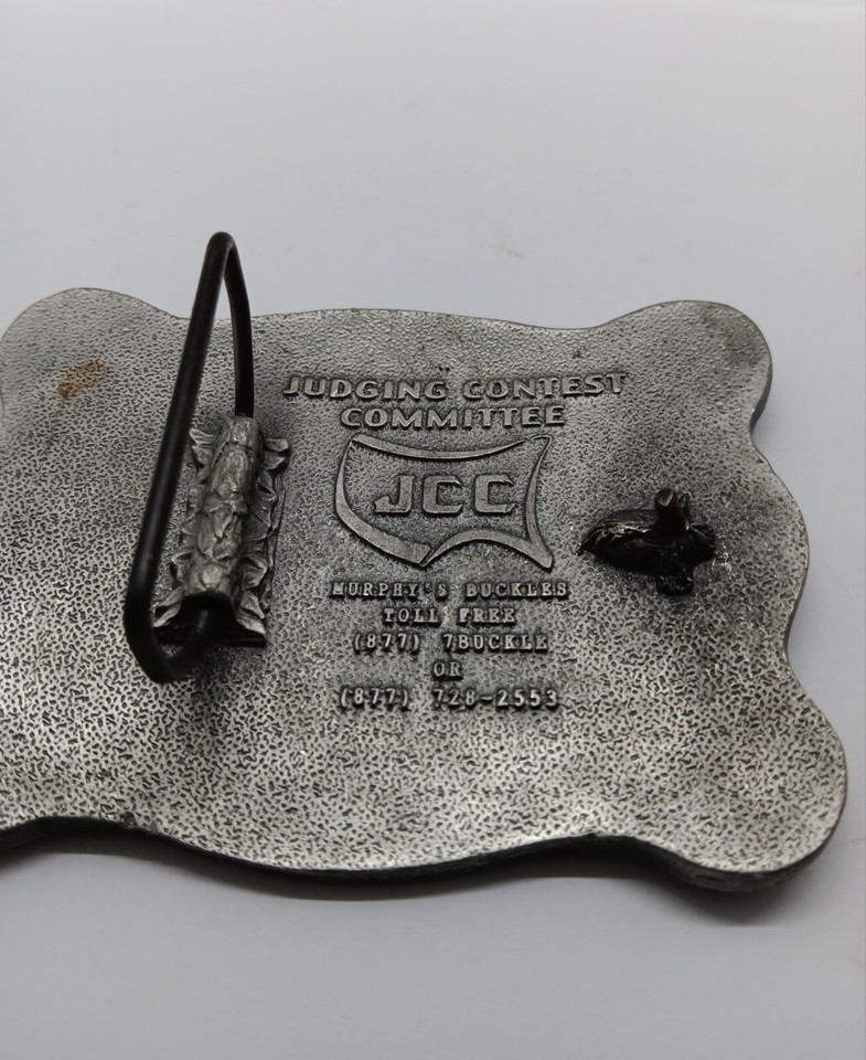 2003 Houston Livestock Show and Rodeo Exhibitor Belt Buckle JCC | eBay