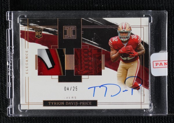 2022 Panini Impeccable - Elegance Rookie Autographs Helmet and Glove ...