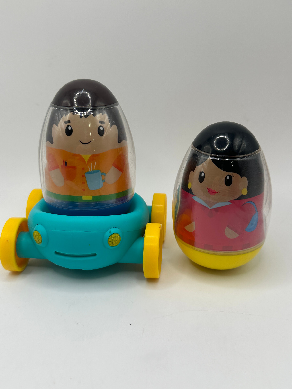 2009 Hasbro Playskool Weebles Man & Woman Figure & Car | eBay