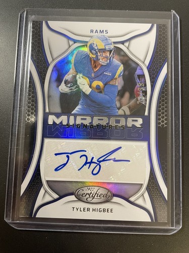 2022 Panini- Certified Tyler Higbee No. MS-THI Autograph Mirror ...