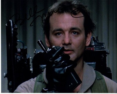 Bill Murray Signed Autographed 8x10 Ghostbusters Dr. Peter Venkman ...