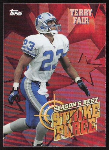 1999 Topps Season's Best Terry Fair #SB22 Detroit Lions | eBay