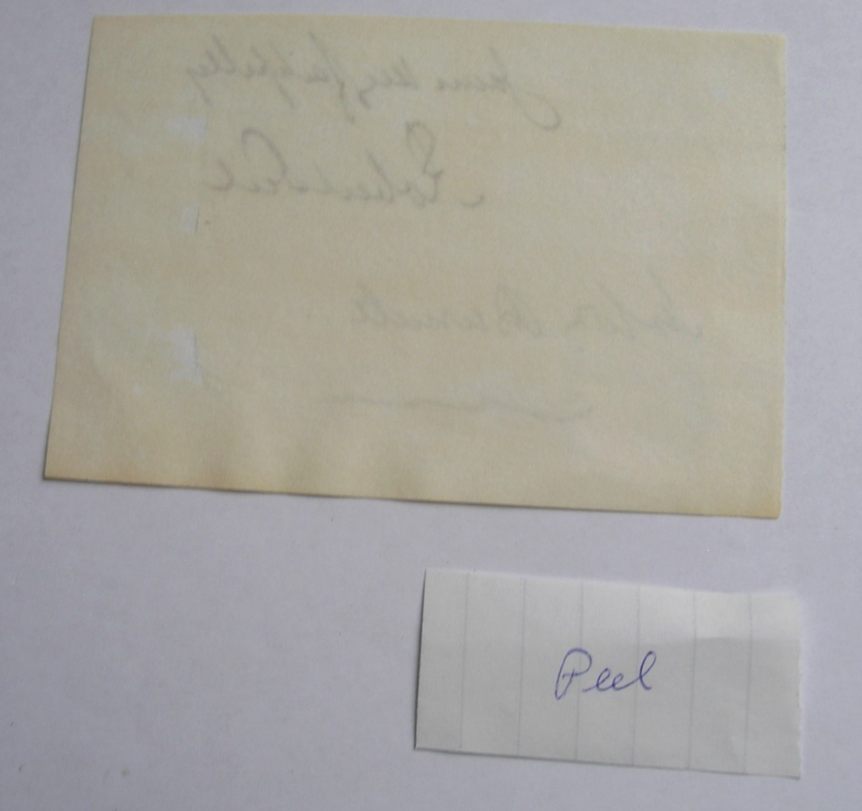 Lot UK British Prime Minister Autograph Signature Peel Gladstone Lamb ...