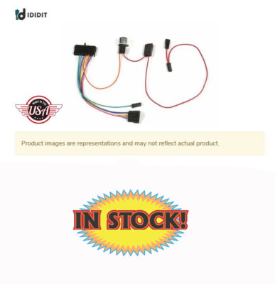 ididit 3100037618 - 4-Way Flasher Kit 63-66 Chevy / 63-66 Truck / 63-65 ...